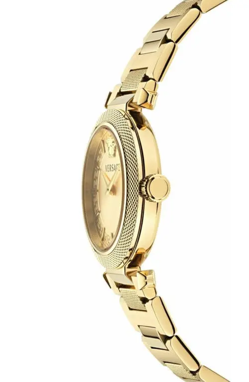 Versace V-musa Goldtone Bracelet Watch - Gold/yellow Gold