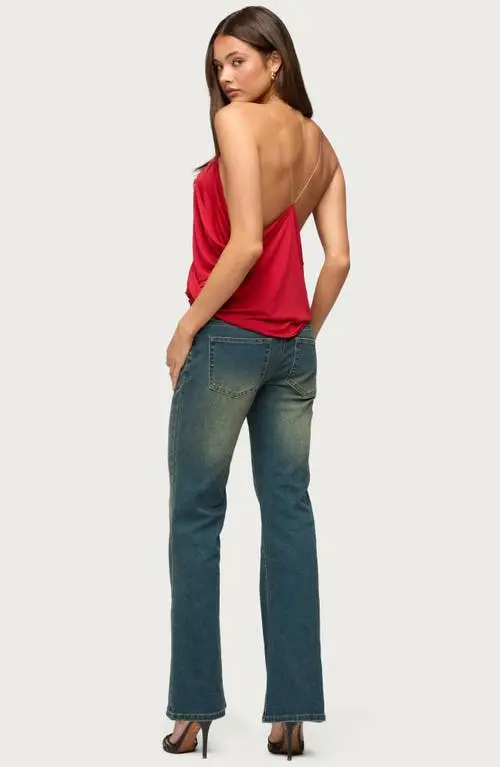 EDIKTED Ainsley Wrap Front Top