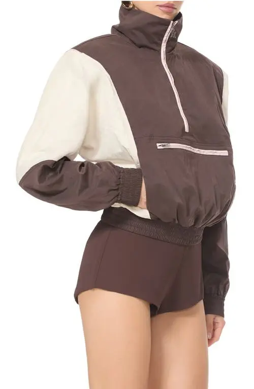 AFRM Colorblocked Quarter Zip Pullover
