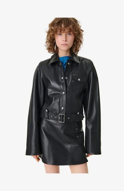 IRO PARIS The Rapha Leather Jacket