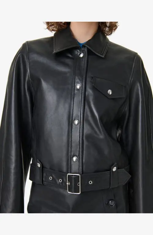 IRO PARIS The Rapha Leather Jacket