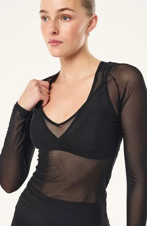 P.E Nation All Out Mesh Long Sleeve Top