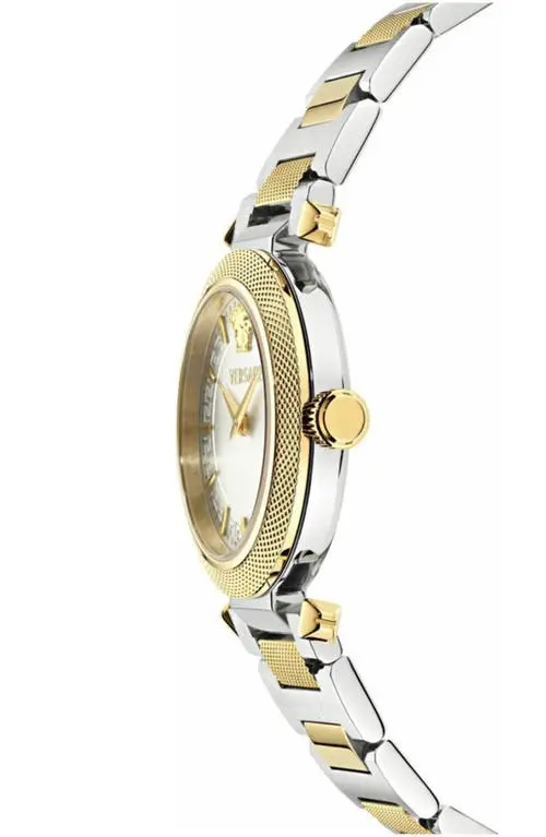 Versace V-musa Two-tone Bracelet Watch - Ip Two Tone