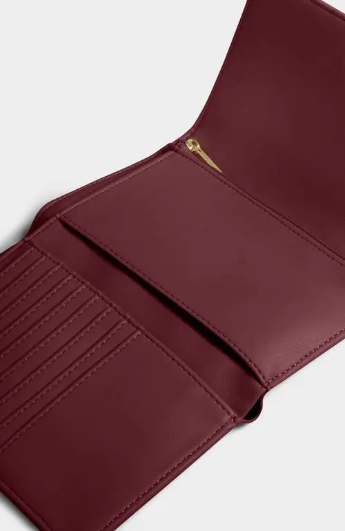 KATIE LOXTON Taya Woven Purse - Cherry