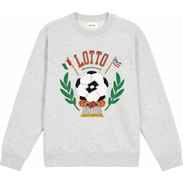 LOTTO Opening Act Crewneck Sweater - Grey