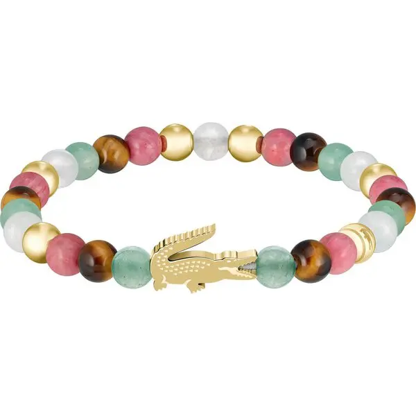 Lacoste Matchpoint Beaded Stretch Bracelet - Multi