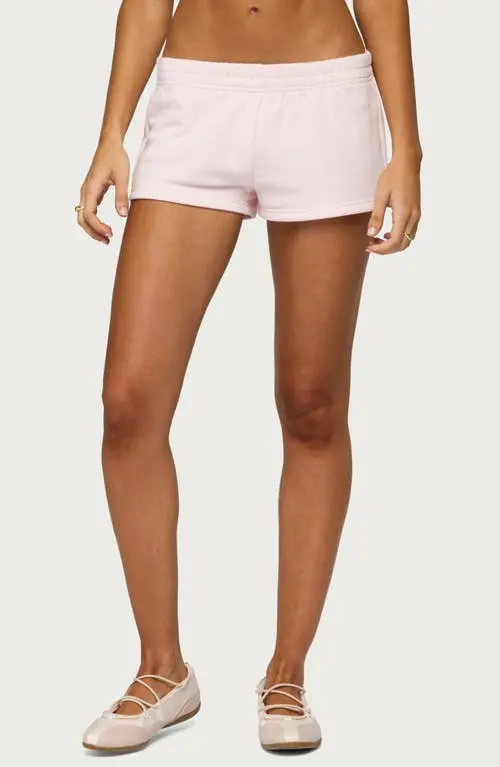 EDIKTED Cataleya Shorts - Light-pink