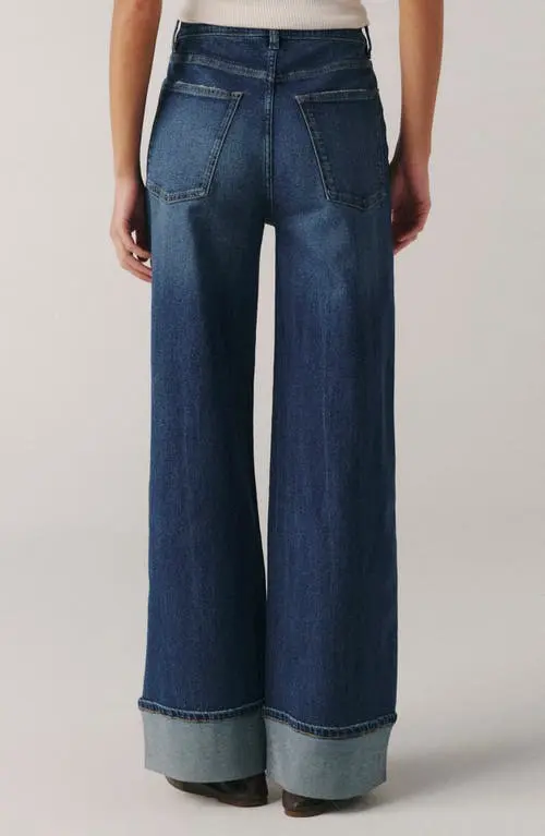 Warp + Weft Nce High Waist Wide Leg Jeans