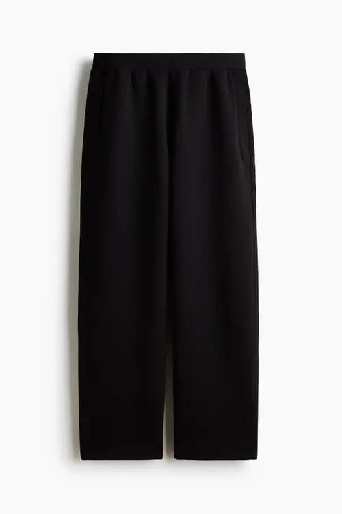 H&M Loose-fit Sports Joggers With Drymove - Black