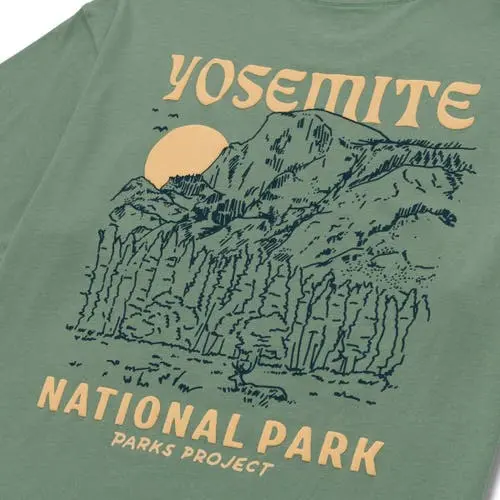 PARKS PROJECT Yosemite Puff Print Pocket T-shirt