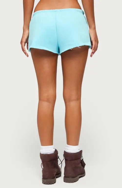 EDIKTED Cutie Cutoff Drawstring Shorts