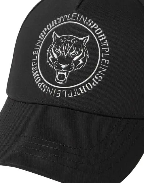 PLEIN SPORT Baseball Cap Carbon Tiger