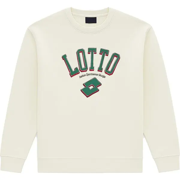 LOTTO Legends Live Here Crewneck Sweater - Cream