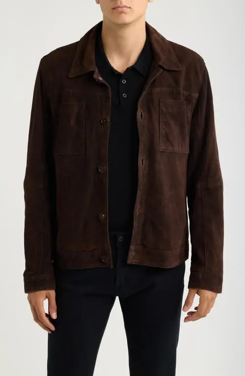 Mauritius Yukon Leather Jacket - Dark Chocolate