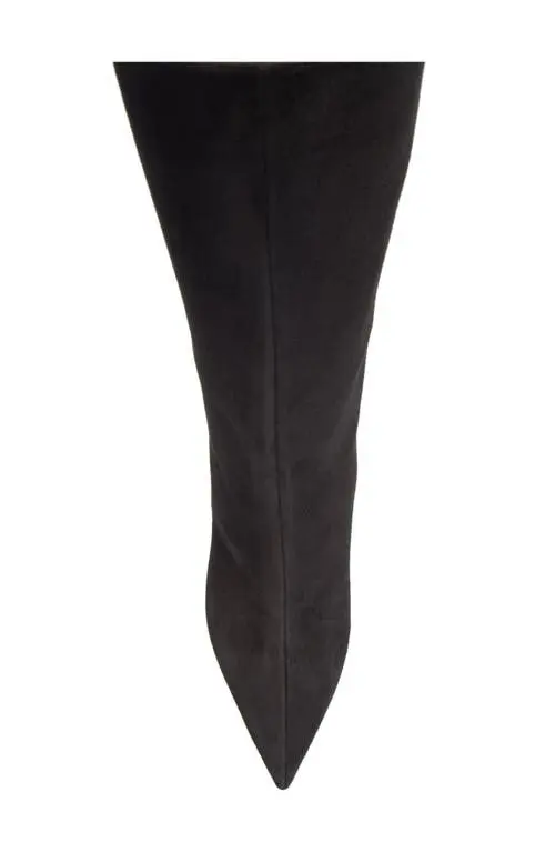 JIMMY CHOO Blake Pointed Toe Knee High Wedge Boot