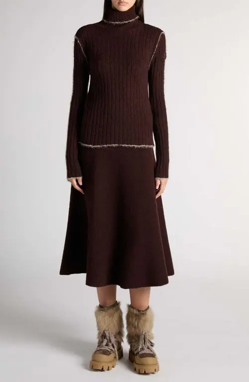 Moncler Virgin Wool Turtleneck Sweater