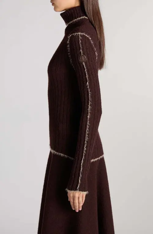 Moncler Virgin Wool Turtleneck Sweater
