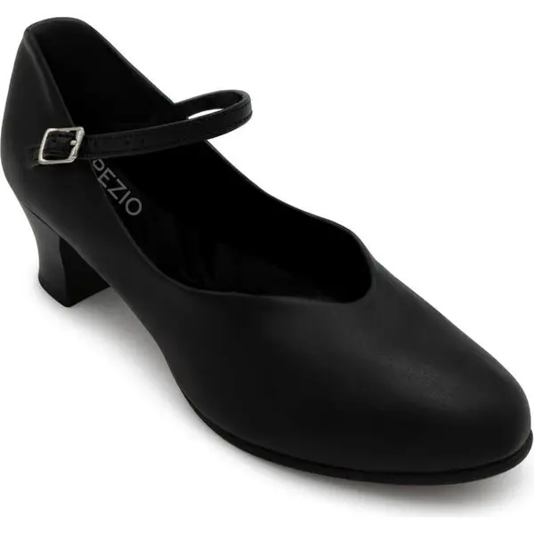 CAPEZIO Jr. Footlight Character Shoe - Black
