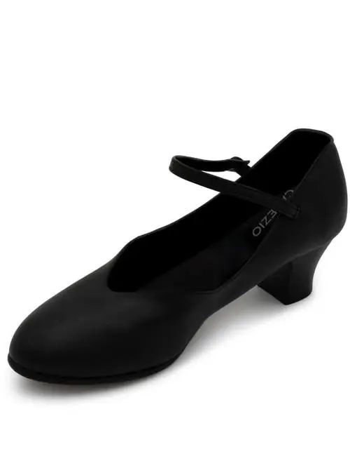 CAPEZIO Jr. Footlight Character Shoe - Black