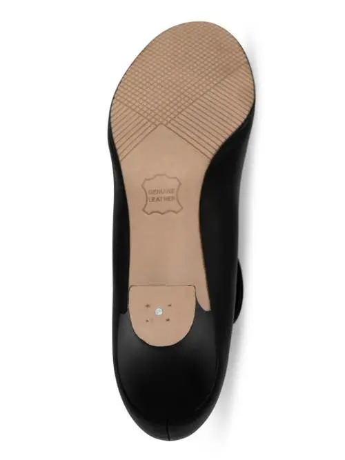 CAPEZIO Jr. Footlight Character Shoe - Black