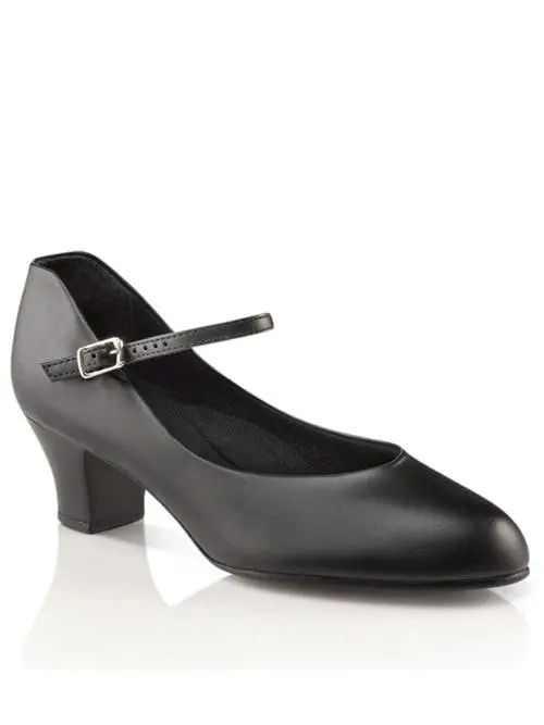 CAPEZIO Jr. Footlight Character Shoe - Black
