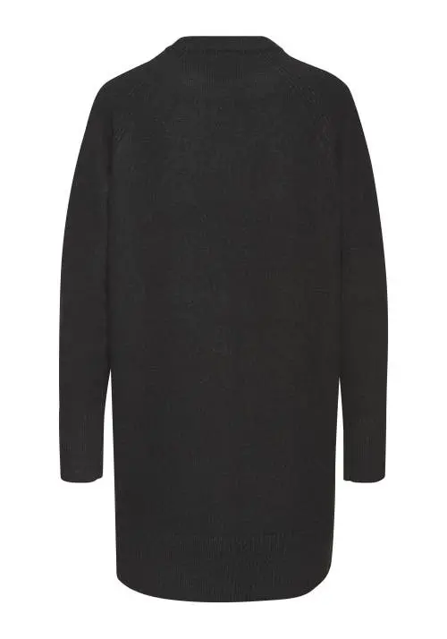 LASCANA Basic Tunic Sweater - Black