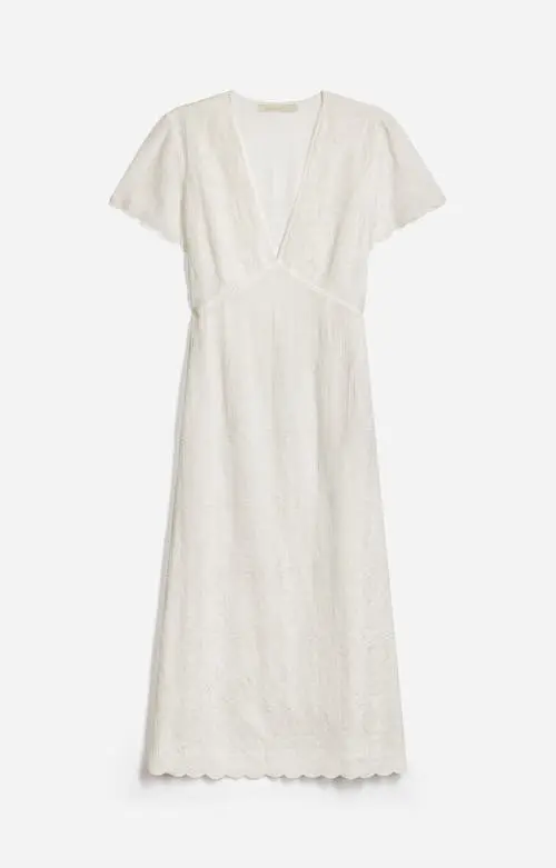 Vanessa Bruno Helena V-neck Maxi Dress