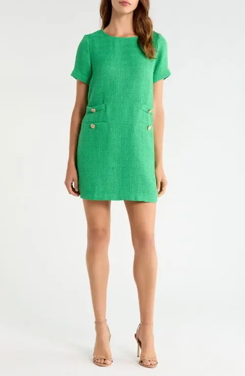 SUGARLIPS Kury Tweed A-line Dress