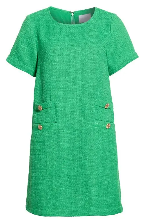 SUGARLIPS Kury Tweed A-line Dress