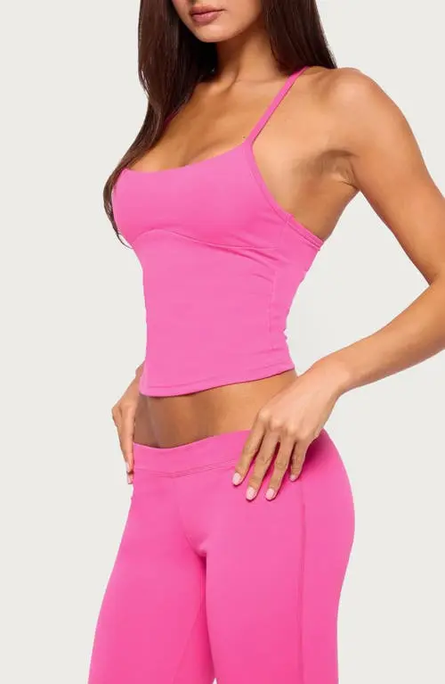 EDIKTED Dafni Scoop Neck Racerback Tank