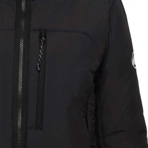 MAMMUT Rime Pro Belay In Hooded Jacket - Black