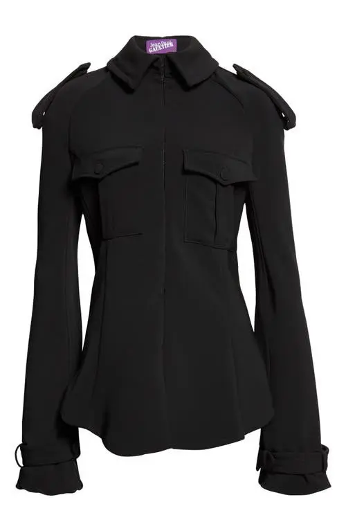 JEAN PAUL GAULTIER The Military Shirt - Black