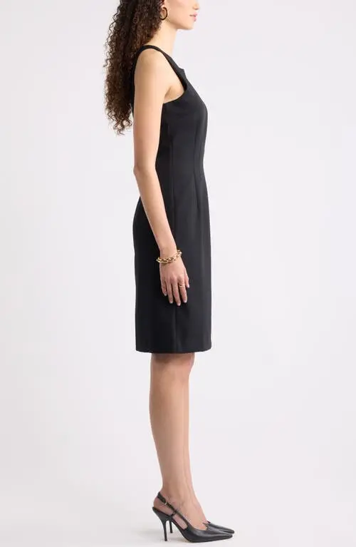 Nordstrom Sleeveless Seamed Sheath Dress