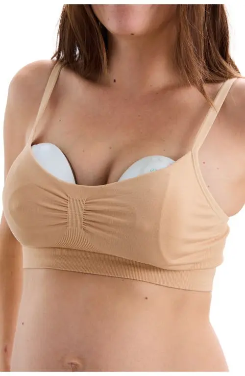 Hatch Collection The Hands-free Pumping Bra - Sand