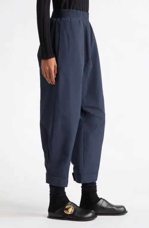 Plan C Wide Leg Nylon Trousers
