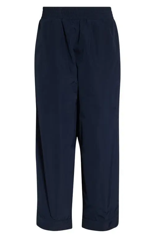 Plan C Wide Leg Nylon Trousers