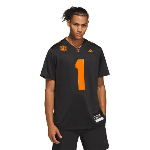 Adidas Tennessee Volunteers Premier Jersey - Black