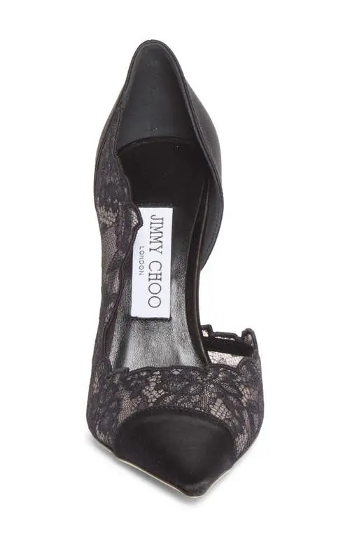 JIMMY CHOO Brigette Half D'orsay Pump