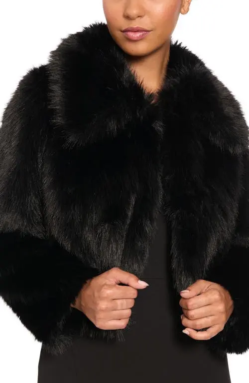 Maggy London Faux Fur Jacket