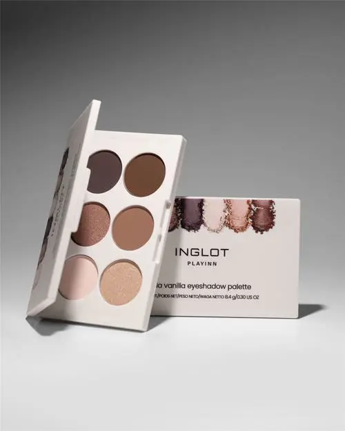 INGLOT Playinn Lilla Vanilla Eye Shadow Palette
