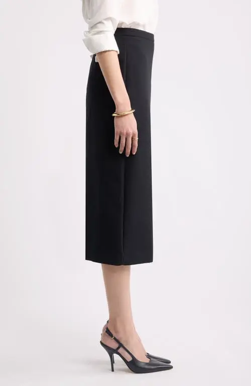 Nordstrom Suiting Column Midi Skirt