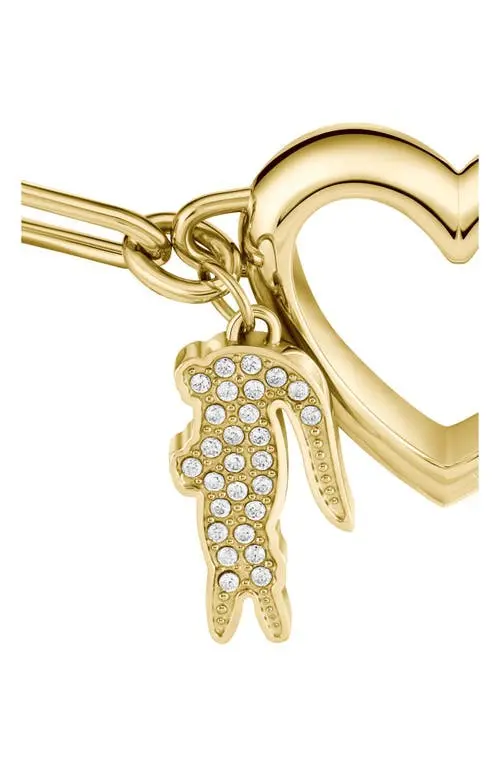 Lacoste Elyse Heart Link Bracelet