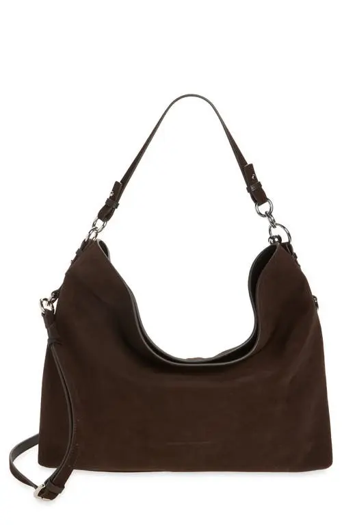 JUSTINE CLENQUET Marla Suede Hobo Bag