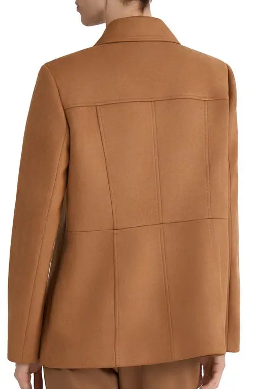 Jones New York Scuba Point Collar Button Down Jacket