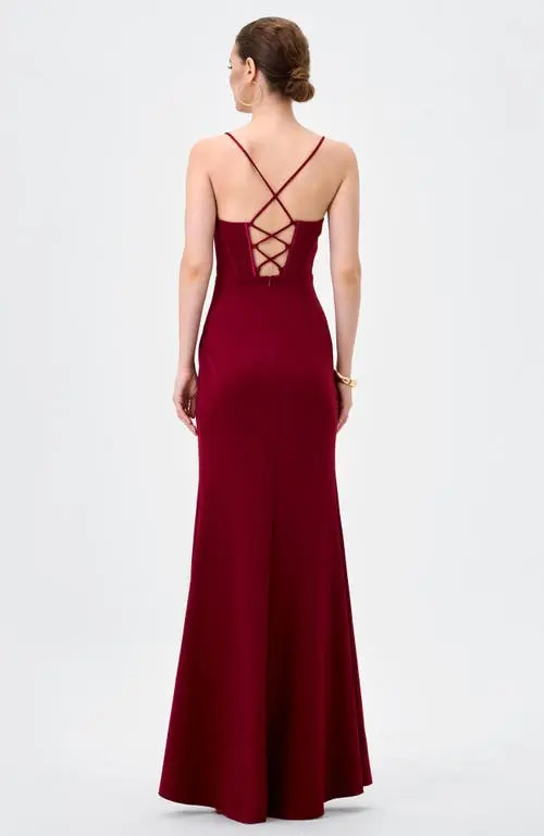 BARIANO Sloanne High Split Maxi