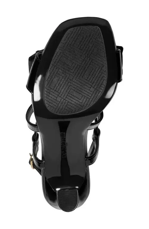 Karl Lagerfeld Paris Currin Strappy Sandal - Black