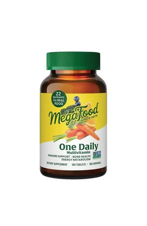 MEGAFOOD One Daily Multivitamin For And Vegetarian, Non-gmo - None