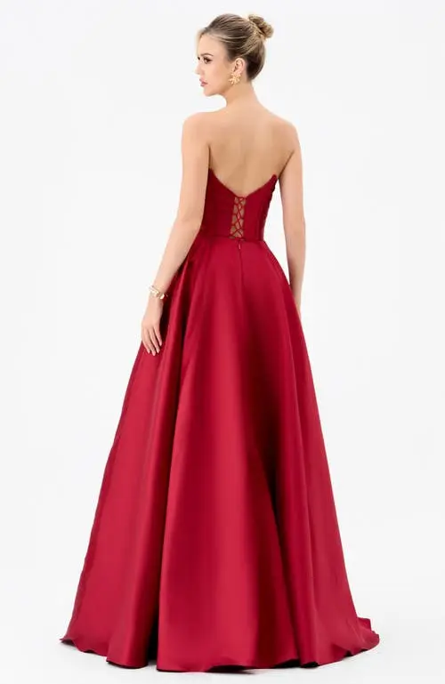BARIANO Deeba Strapless Ball Gown