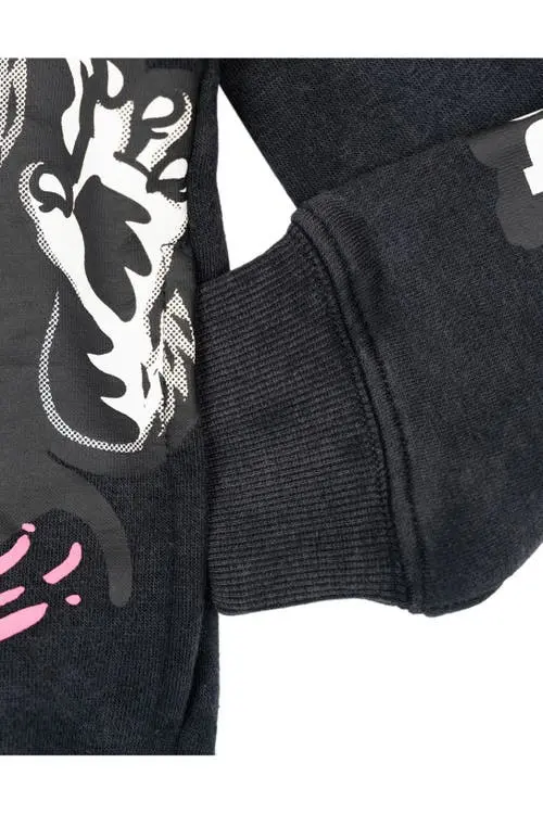 GODZILLA Fleece Zip Up Hoodie