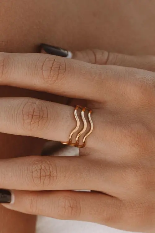 ATOLEA Ocean Ring - Gold